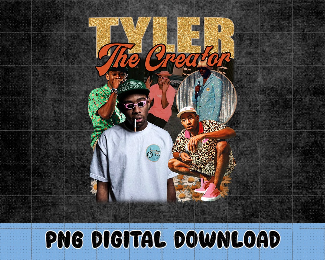 Tyler the Creator Rap Singer Digital Download, Vintage Tyler the ...