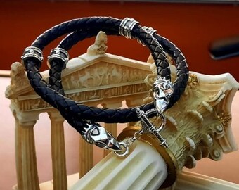 Crixus Crow Skulls Necklace harbinger of Death Champion of Capua ...