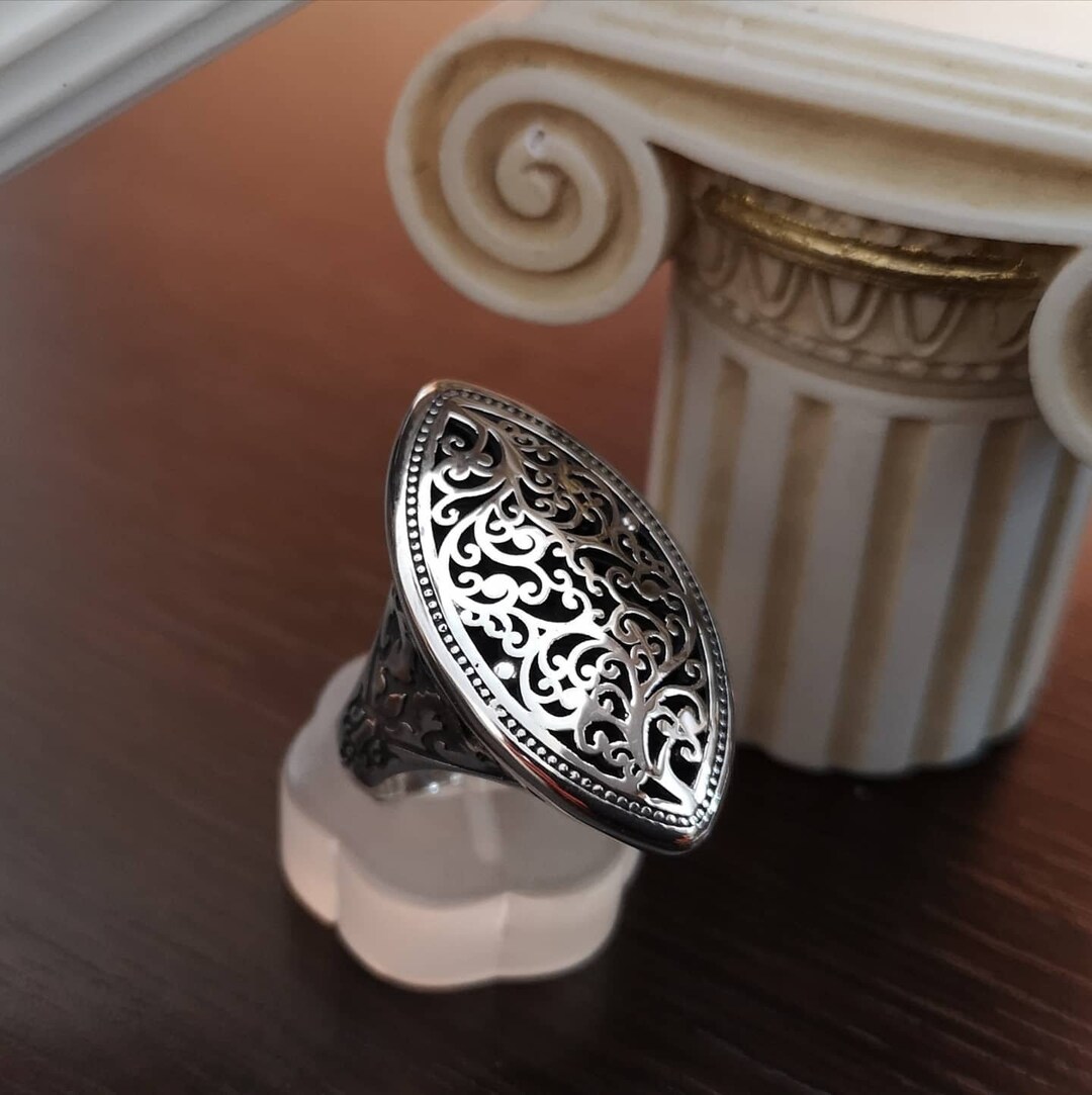 Byzantine Ring, Byzantine Style, Vintage Style Ring, Summer Gift ...