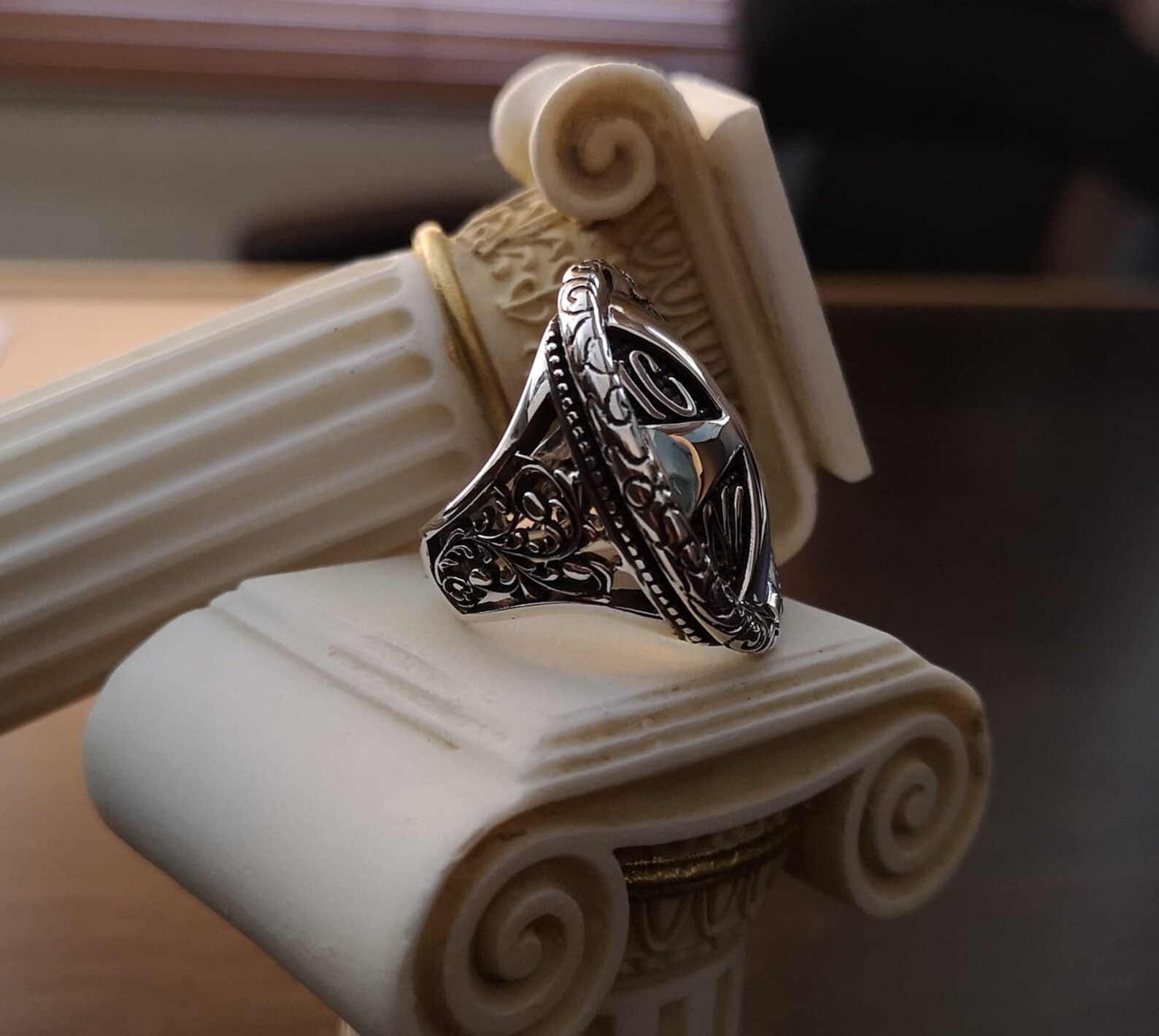 Orthodox Cross Ring Byzantine Style Embossed Cross Ring - Etsy