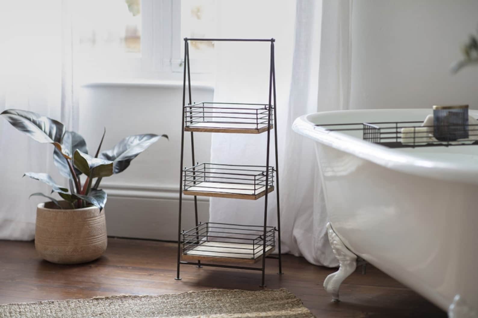 Indore Mango Wood Caddy - Etsy