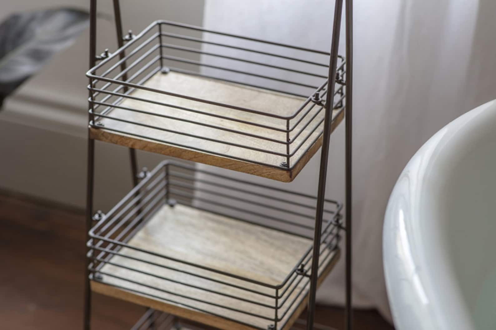 Indore Mango Wood Caddy - Etsy