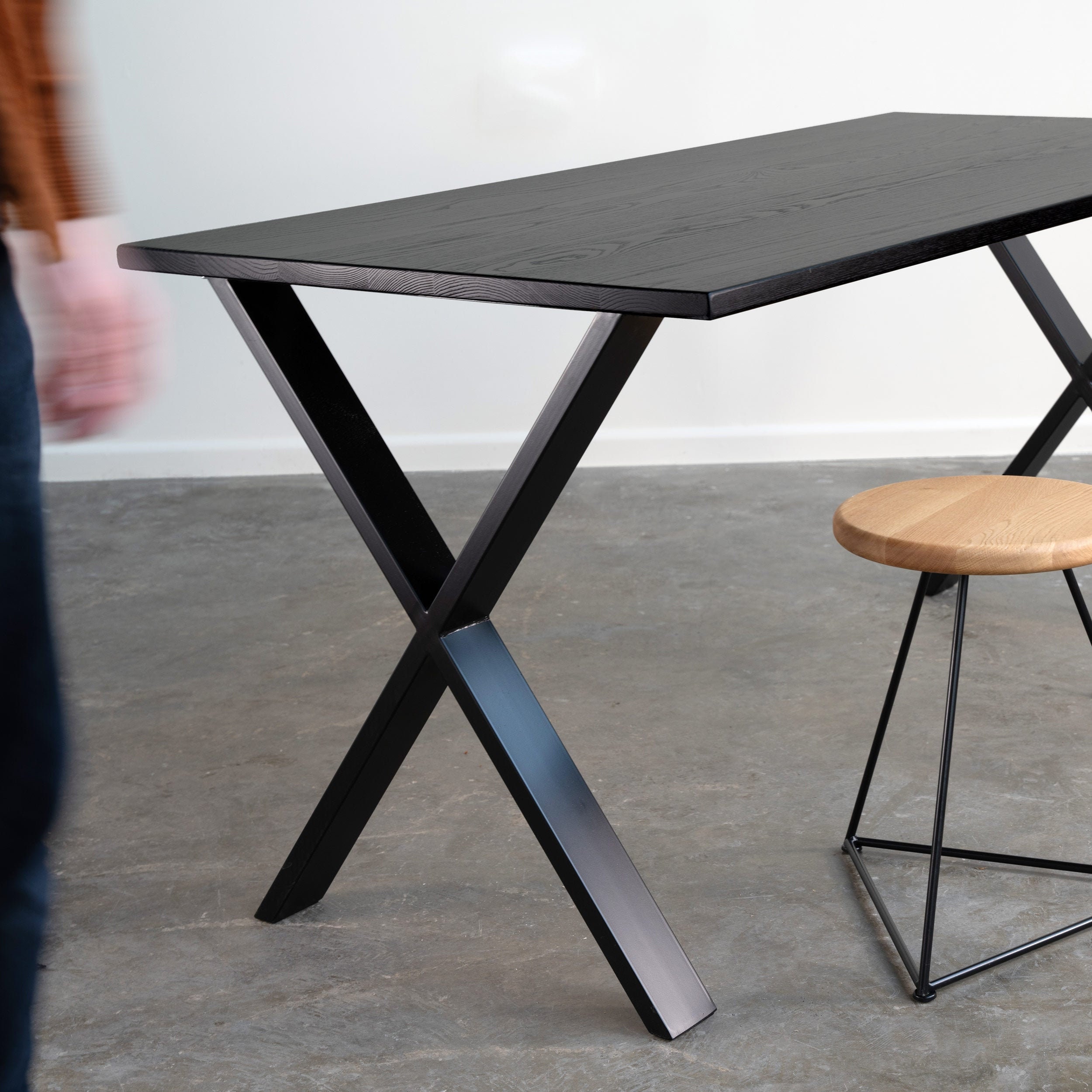 Black Ash Wood Table