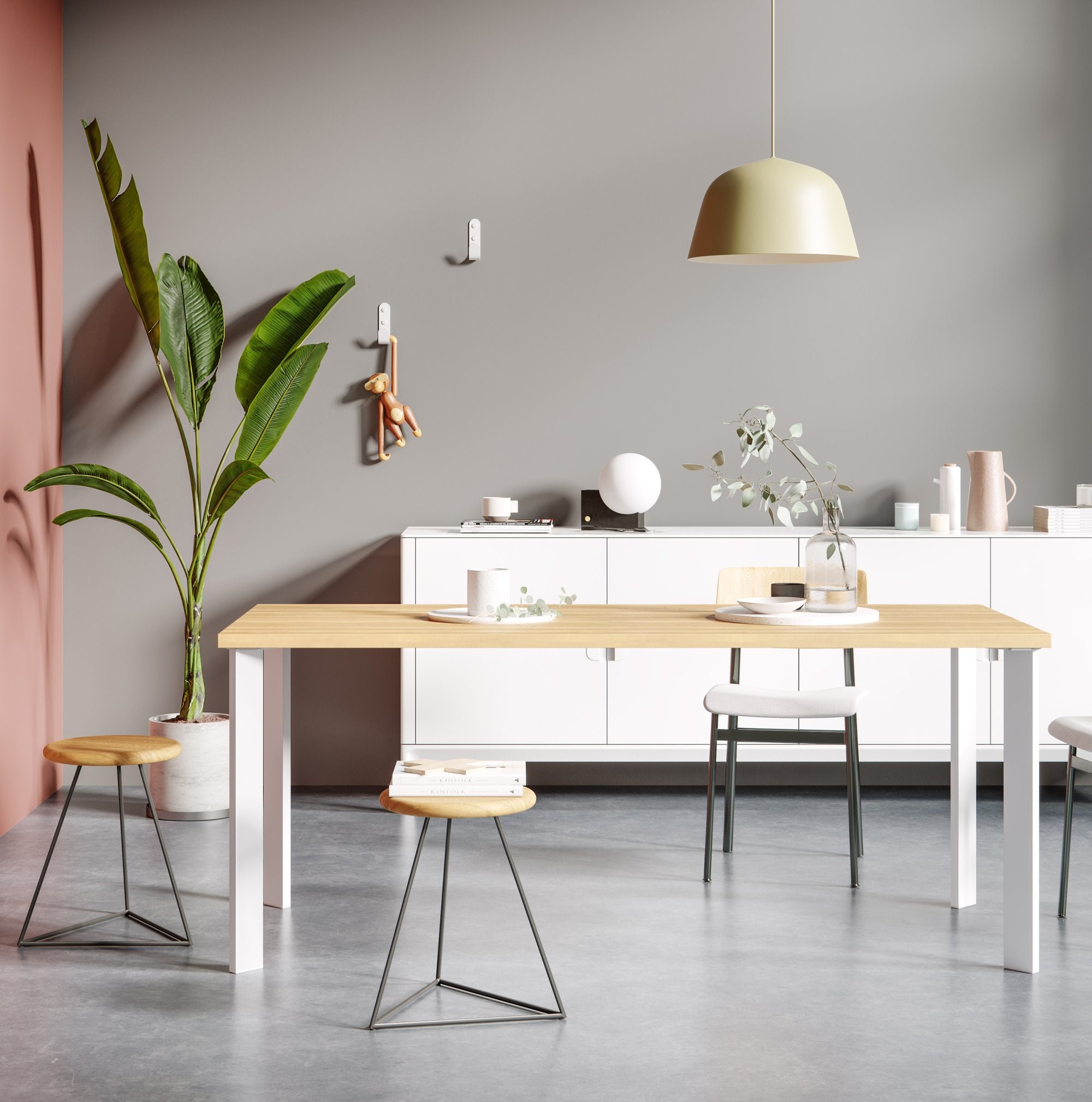 Single Pin Box Table Legs - Etsy UK