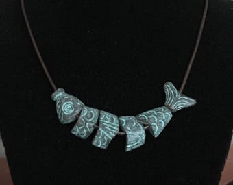 Green Fish Leather - Etsy