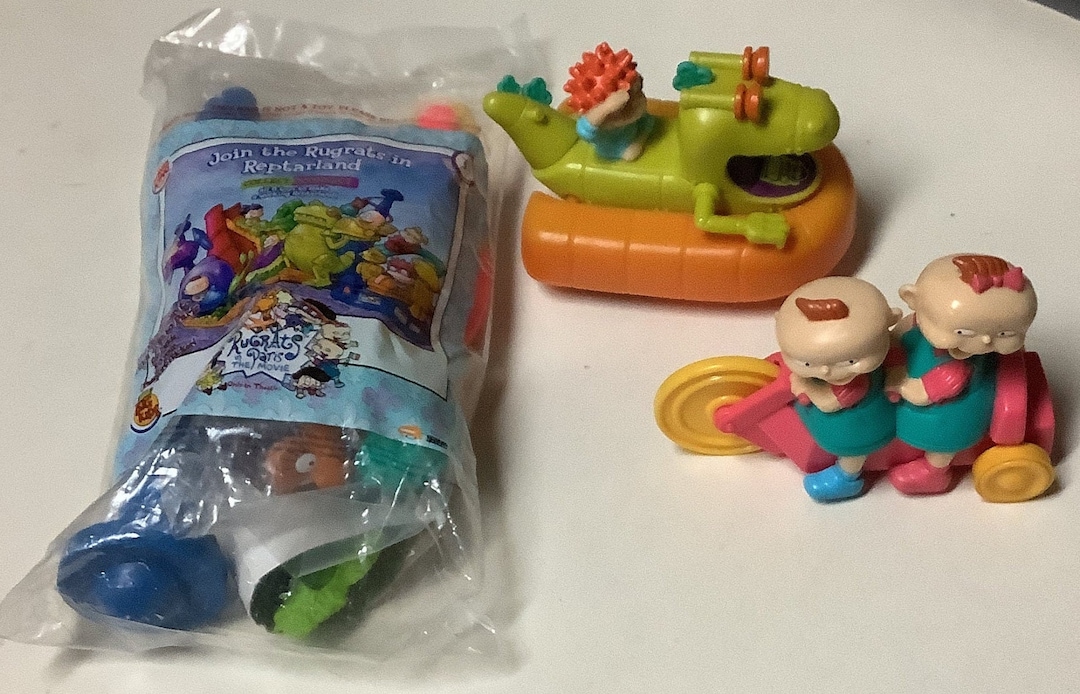 Vintage Burger King Reptarland From the Movie Rugrats in Paris sealed ...