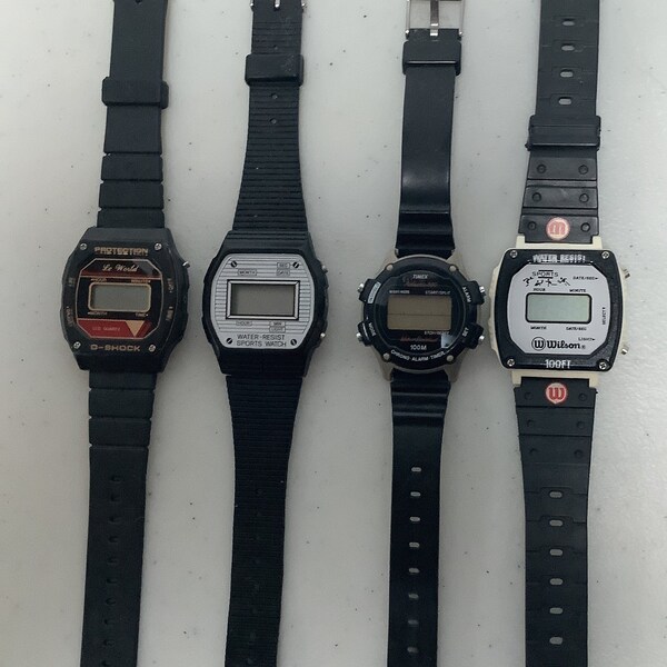 Vintage Digital Sport Watch - Etsy