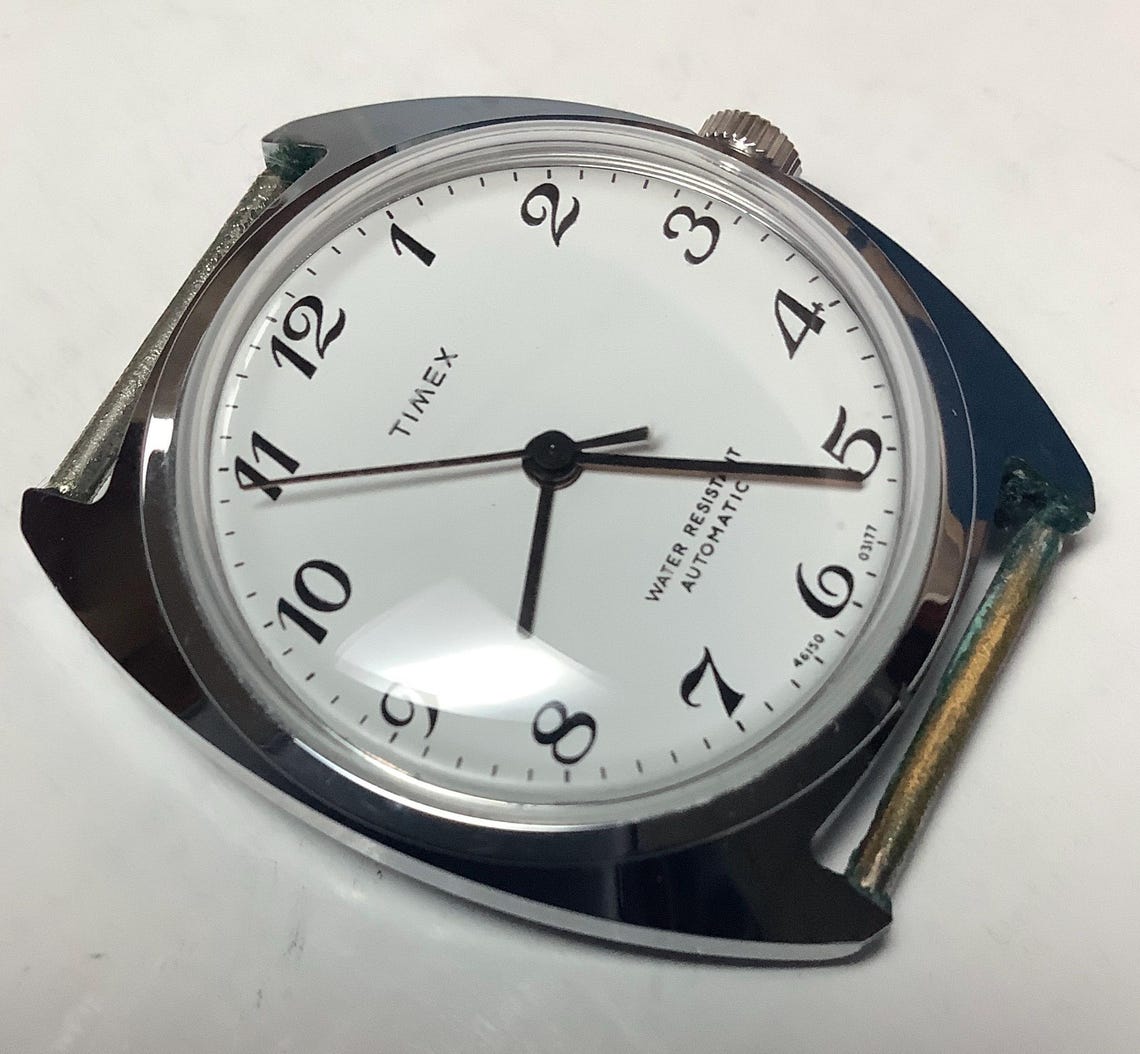 Vintage Men's Timex Automatic. Water Resistant Watch - Etsy