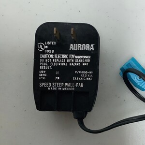 Vintage 1979 Aurora AFX 15 Terminal Track & Transformer for Speed Steer ...