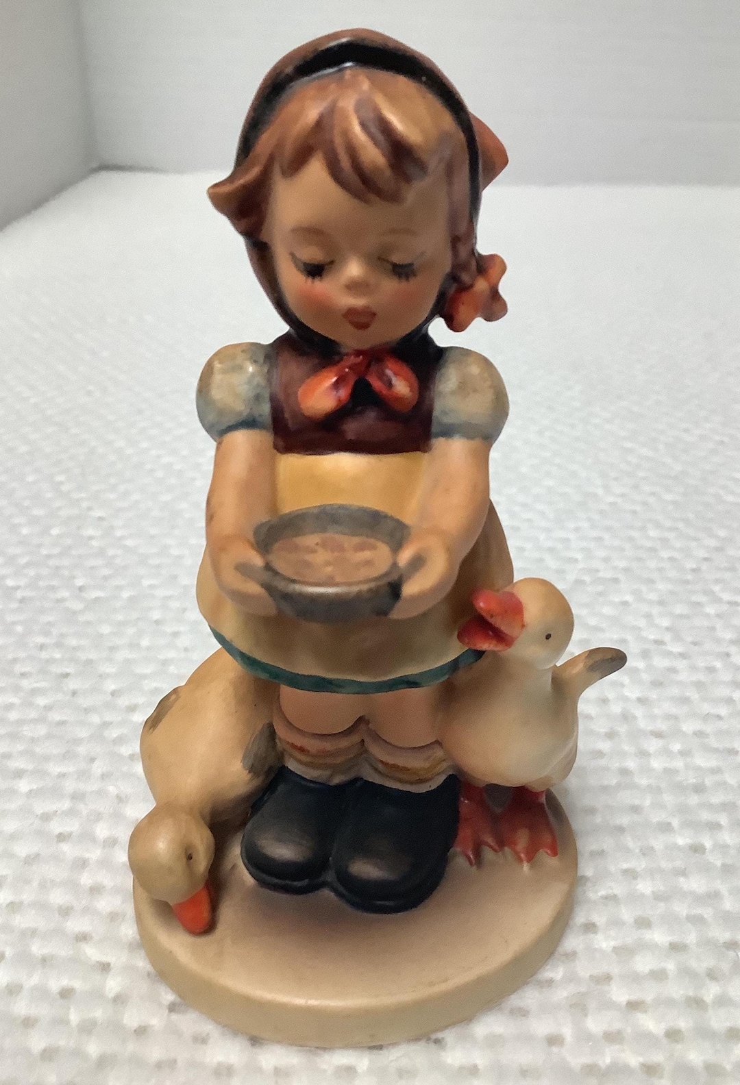 Goebel Hummel be Patient Young Girl Feeding Ducks 197 - Etsy