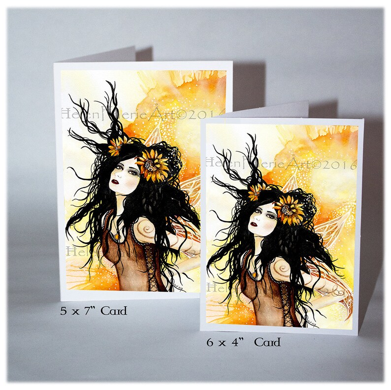 Summer Solstice Fairy Art Watercolour Print Feminine Wall - Etsy