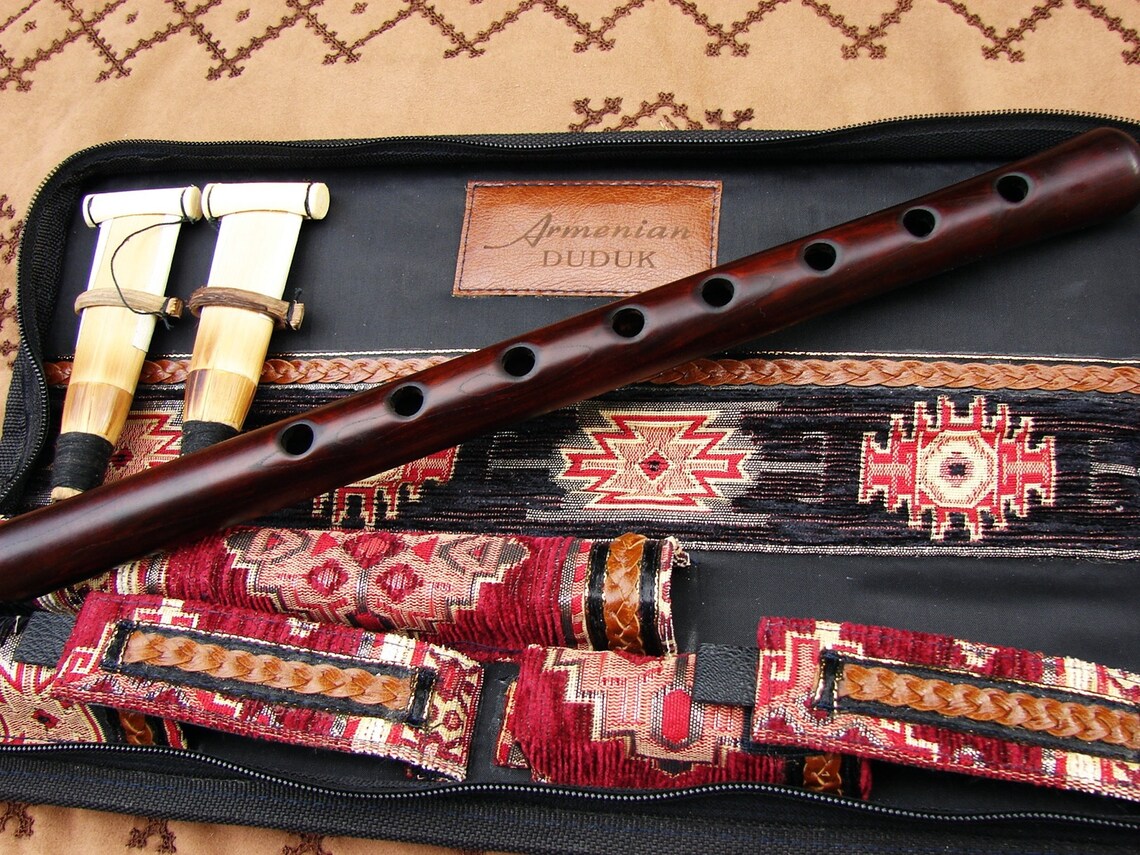 Armenian Professional Duduk in Hard Case Musical Instrument | Etsy