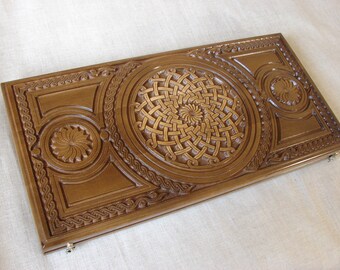 Backgammon Game Board Handmade Armenian Nardi Nardy Natural | Etsy