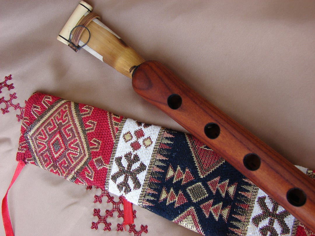 Handmade Pro Armenian Duduk in Fabric Ornament Case, Made From Apricot ...