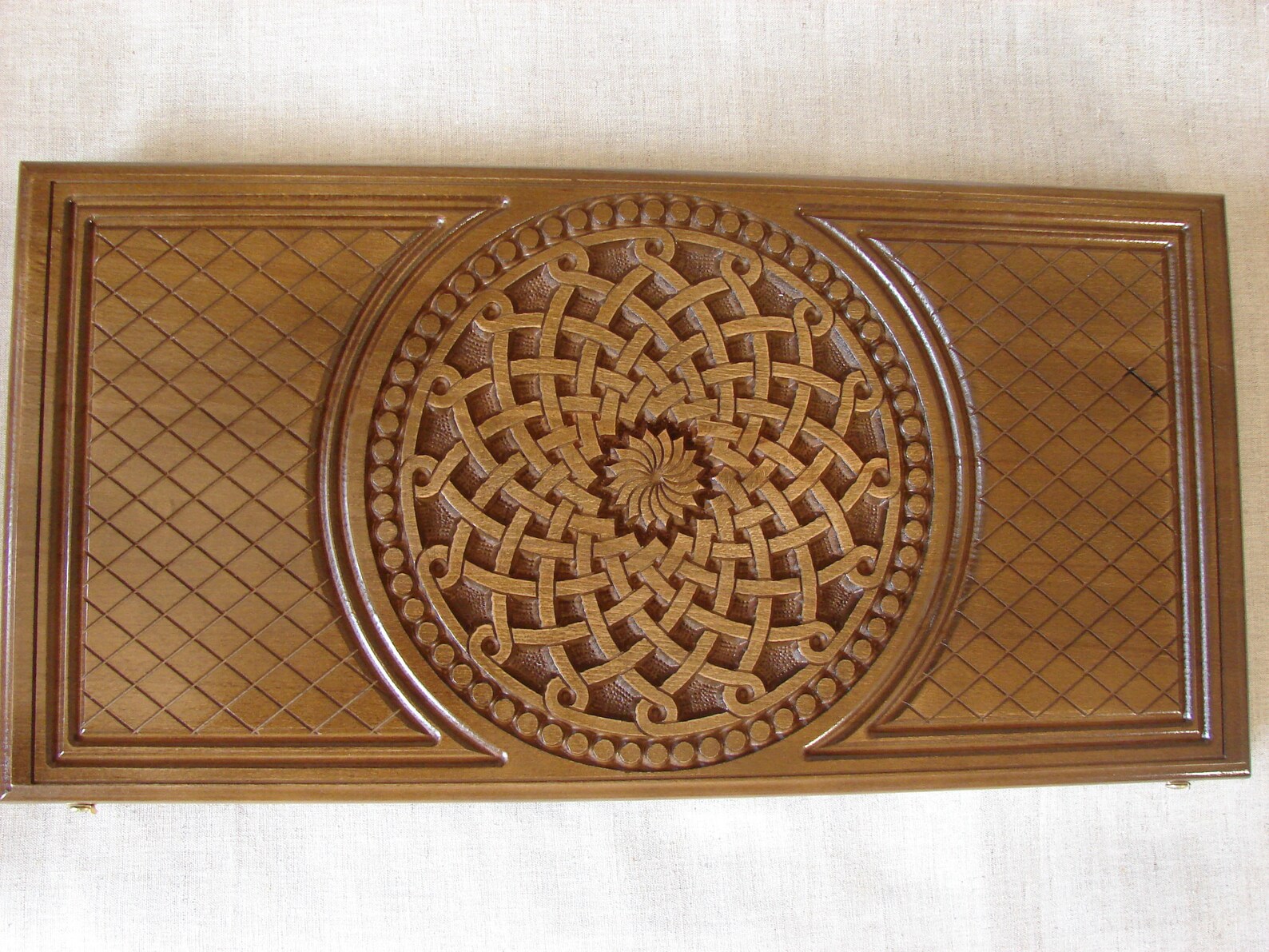 Backgammon Game Board Handmade Armenian Nardi Nardy Natural - Etsy