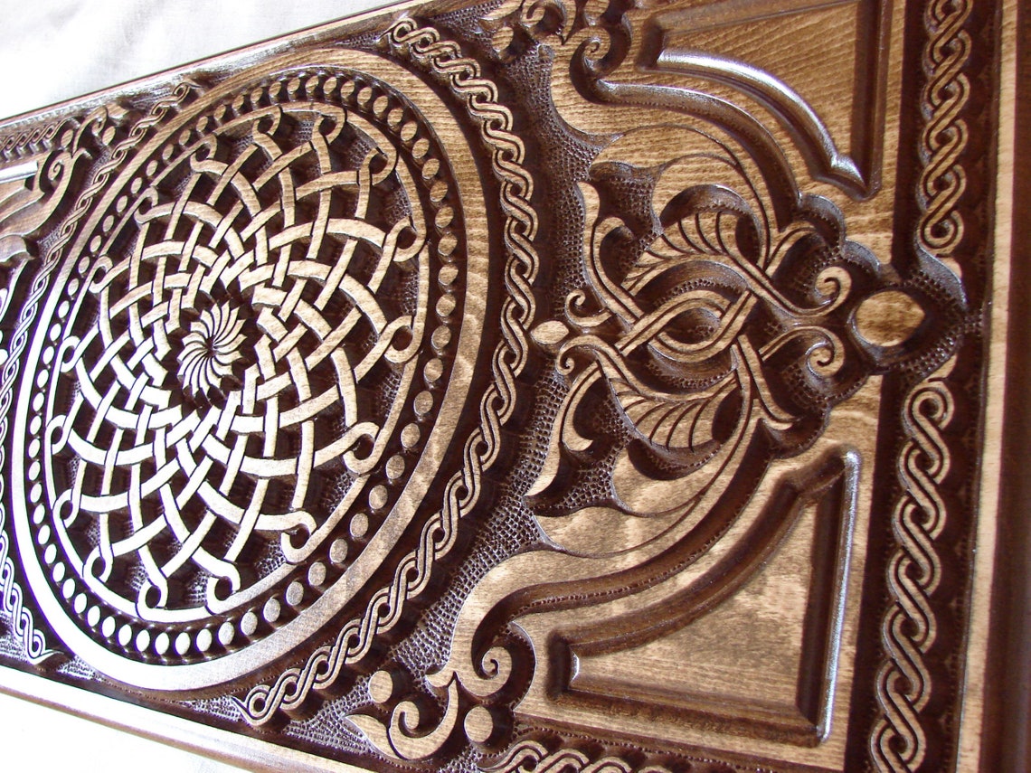 Armenian Handmade Backgammon Natural Wood Hand Carved Board | Etsy