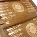 Armenian Handmade Backgammon Natural Wood Hand Carved Board - Etsy