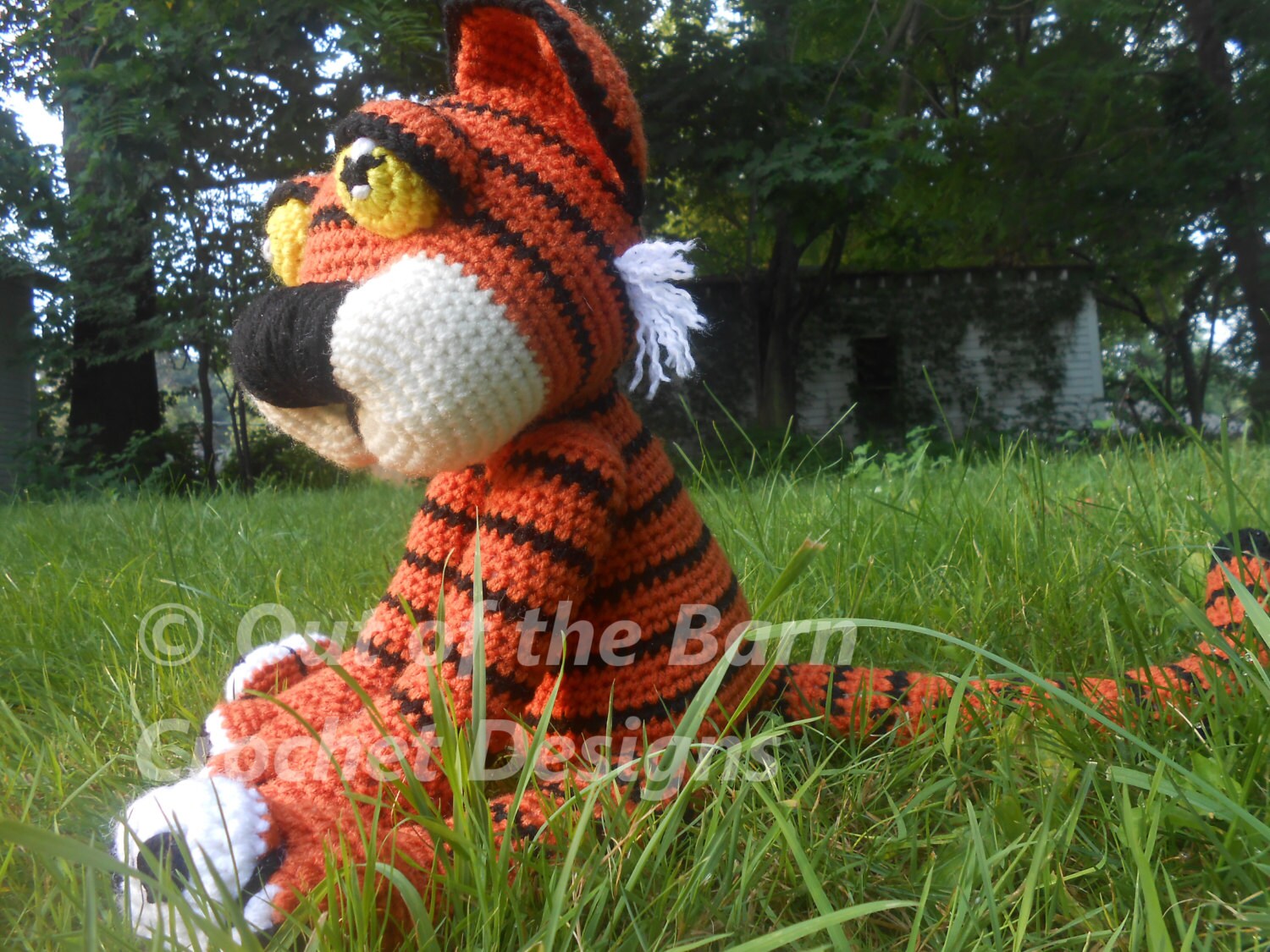 Crochet Tiger Pattern Thadious Tiger - Etsy