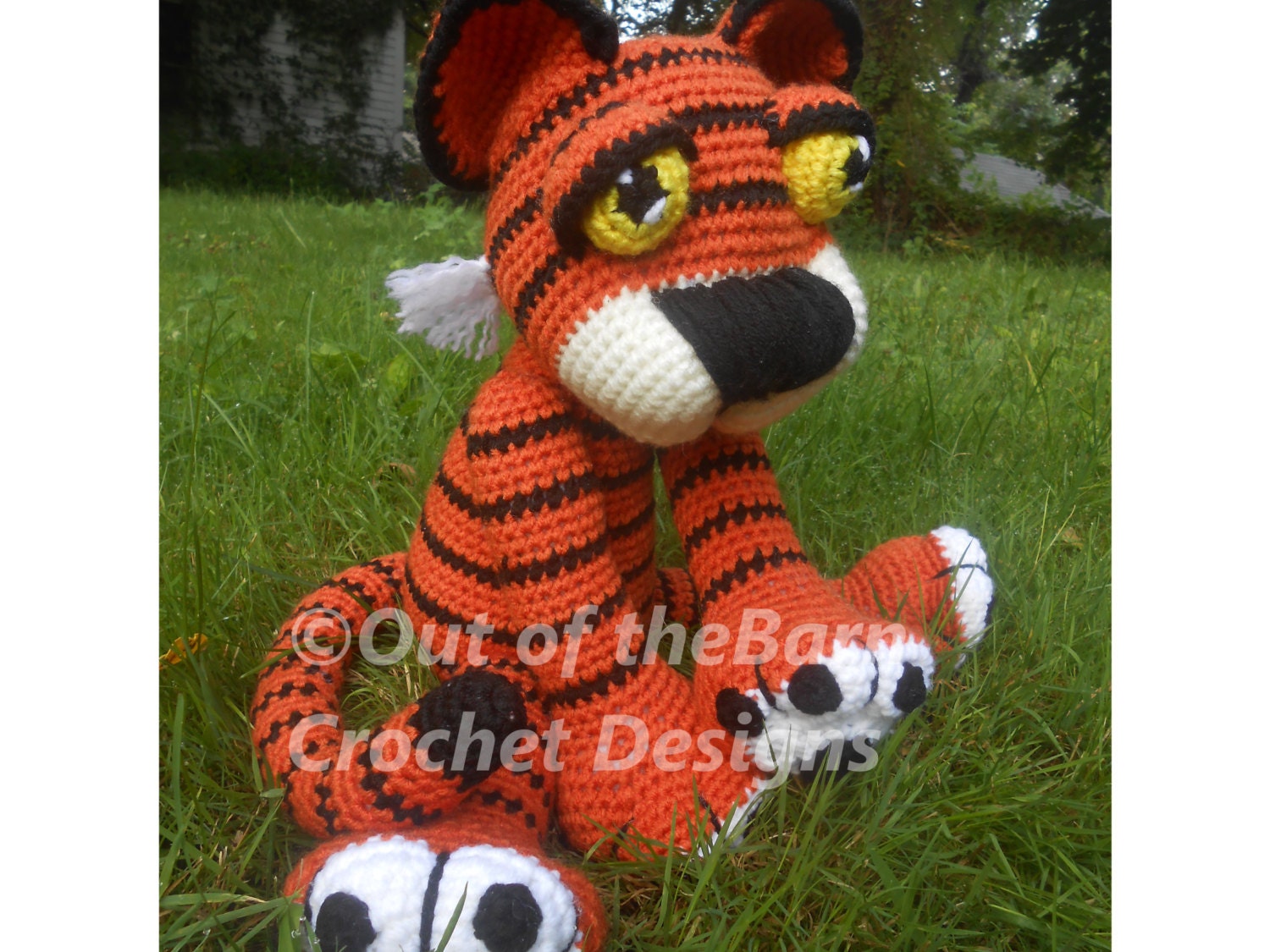 Crochet Tiger Pattern Thadious Tiger - Etsy