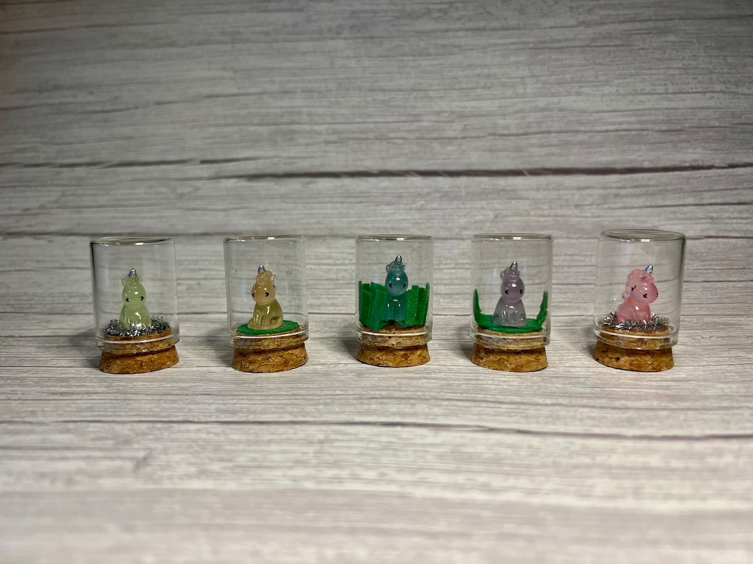 Pet Mushies, Pet in a Jar, Desk Pets, Miniature Jar Gift, Mushrooms ...