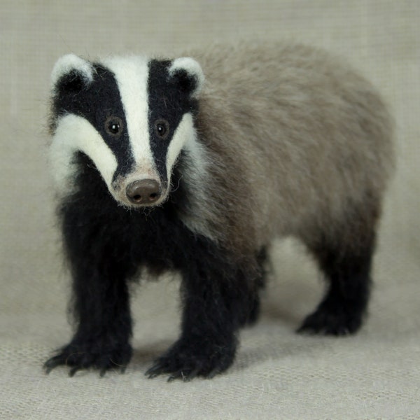 Felt Badger - Etsy