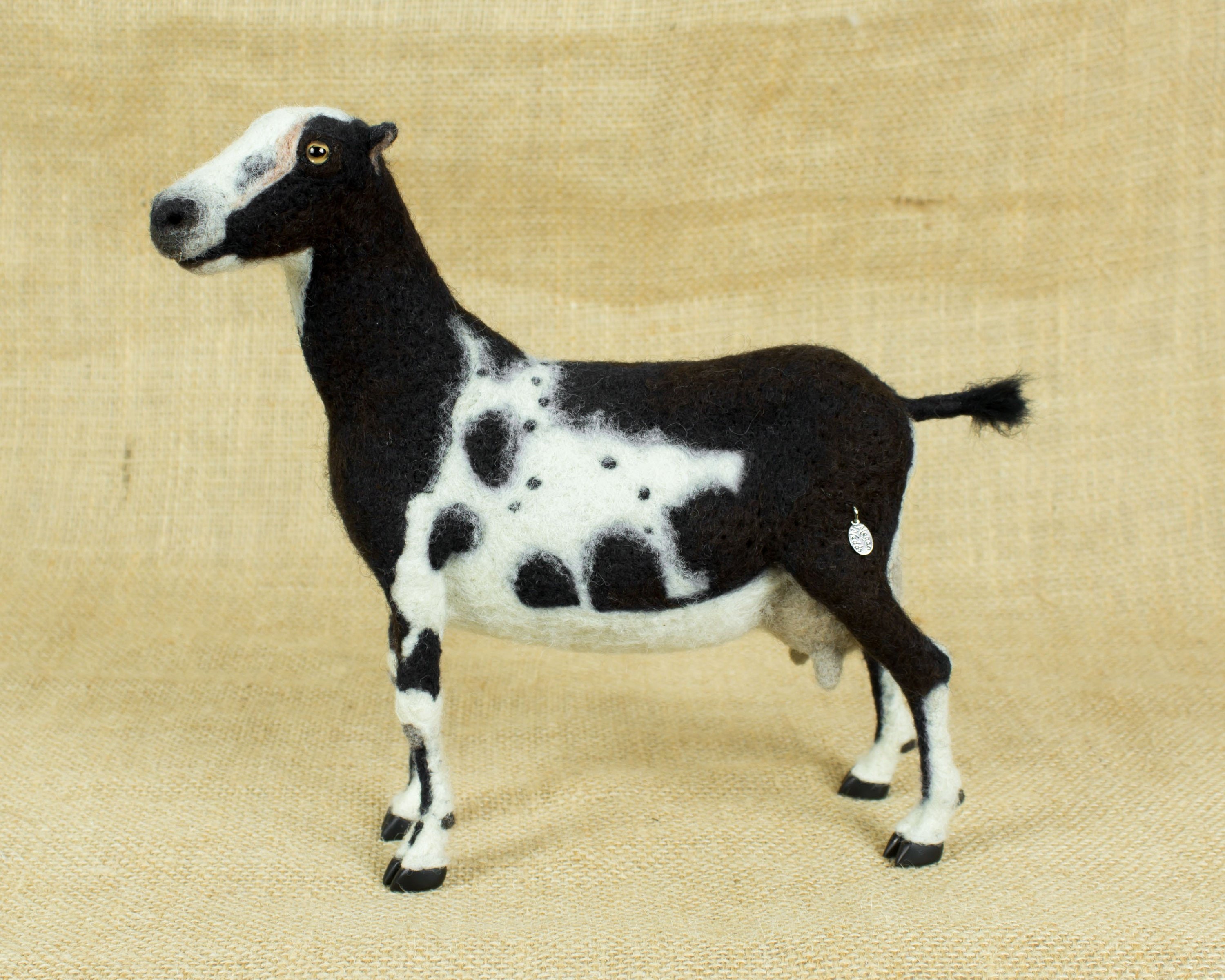 Made to Order Needle Felted Goat: Custom Needle Felted Animal Sculpture ...