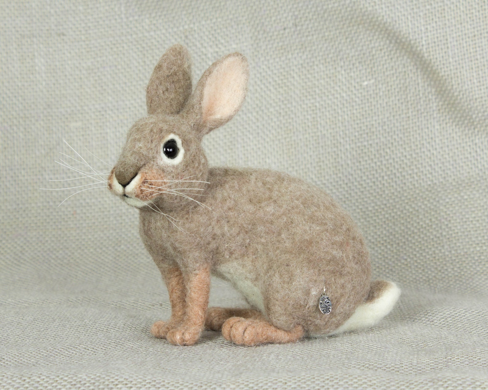 Needle Felted Rabbit Kit and Tutorial - Etsy
