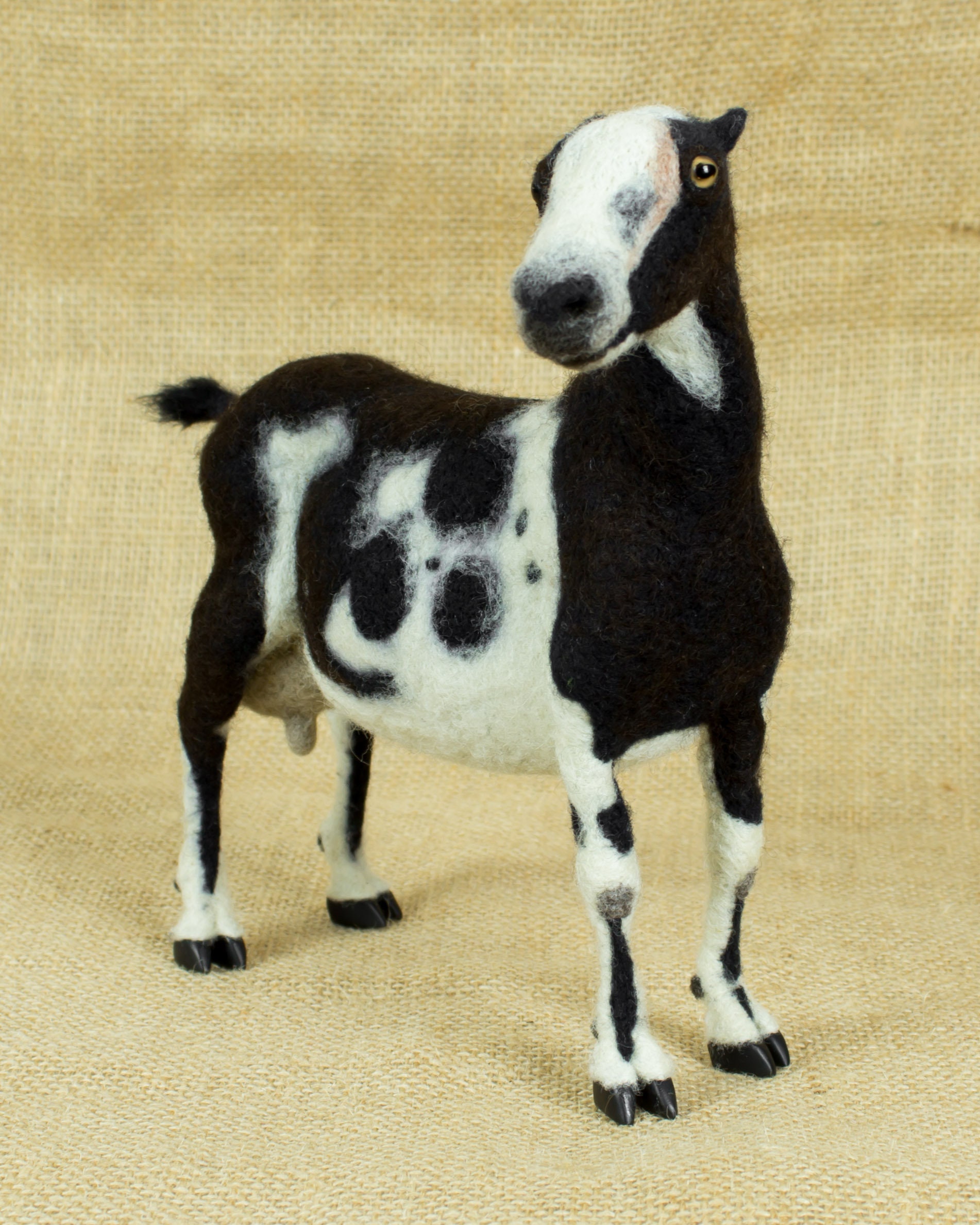 Made to Order Needle Felted Goat: Custom needle felted animal | Etsy