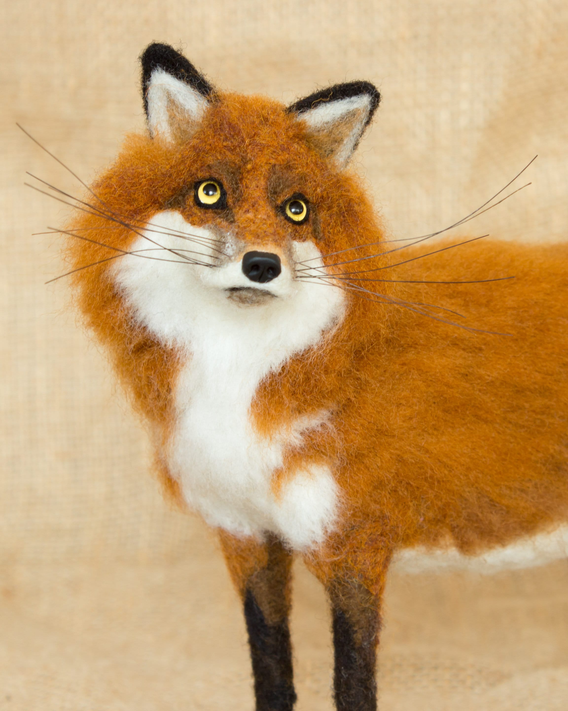 Made to Order Needle Felted Red Fox: Custom needle felted | Etsy