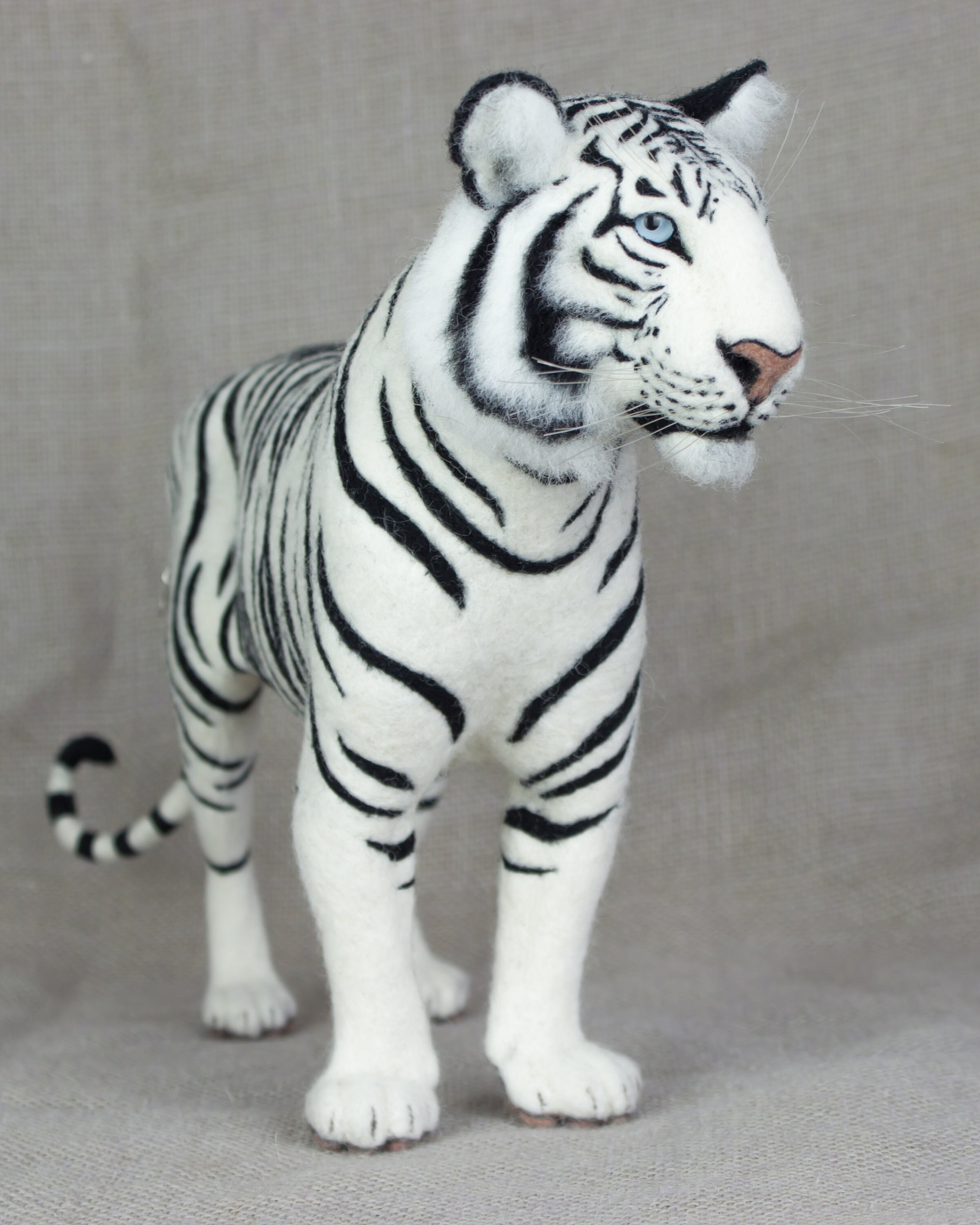 Made to Order Needle Felted Tiger: Custom Needle Felted Animal | Etsy