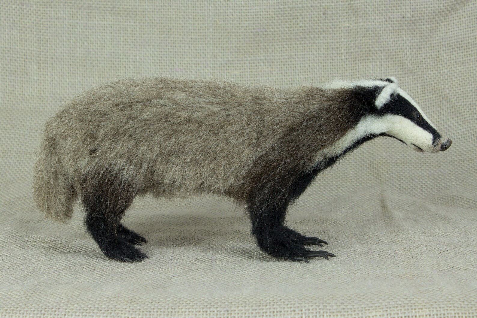 Made to Order Needle Felted Badger: Custom Needle Felted - Etsy