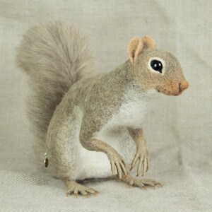 Made to Order Needle Felted Squirrel: Custom Needle Felted | Etsy