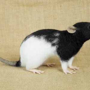 Made to Order Needle Felted Rat: Custom Needle Felted Animal Sculpture ...