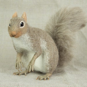 Made to Order Needle Felted Squirrel: Custom Needle Felted | Etsy