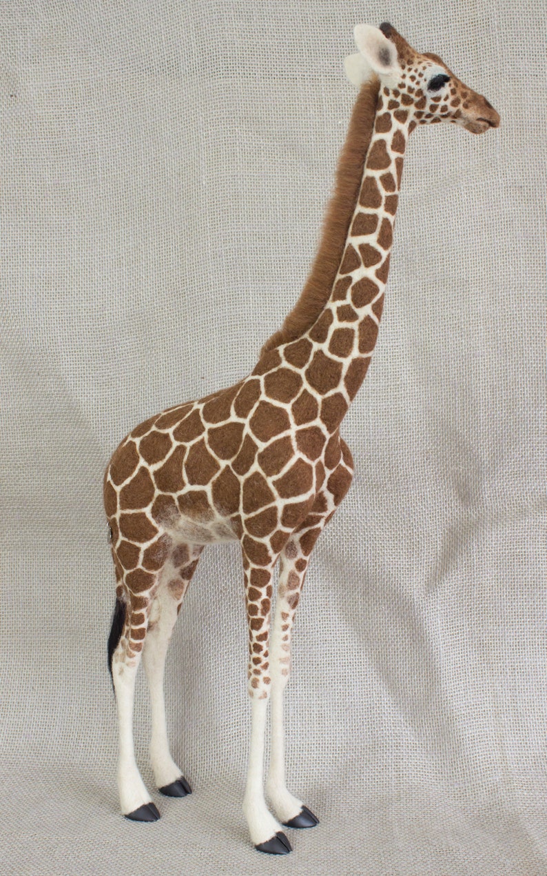 Made to Order Needle Felted Giraffe: Custom Needle Felted Animal ...