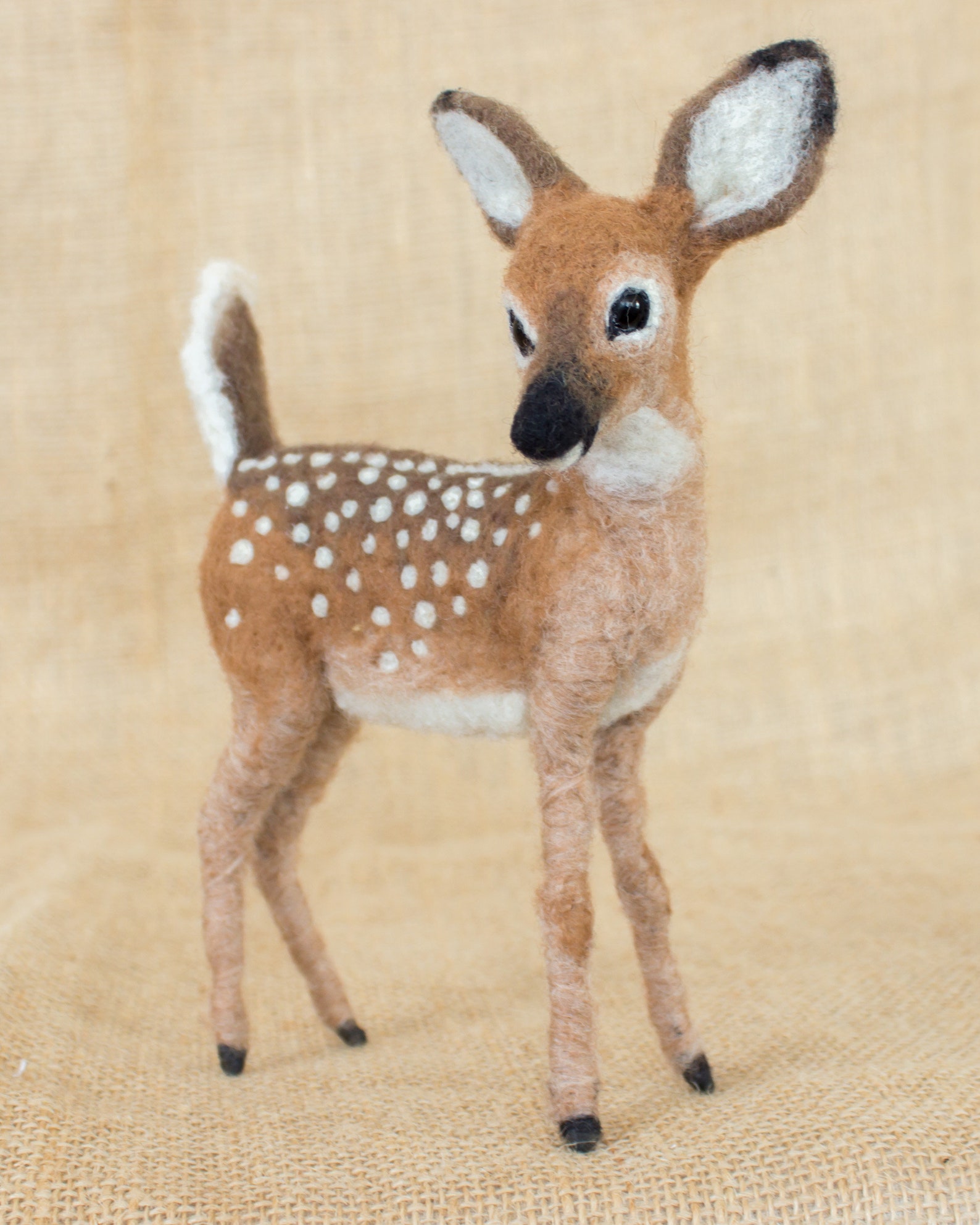 Made to Order Needle Felted Deer Fawn: Custom Needle Felted - Etsy