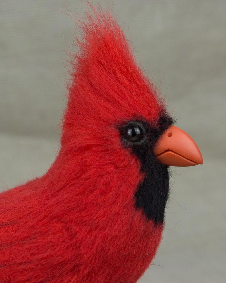 Made to Order Needle Felted Cardinal: Custom Needle Felted - Etsy