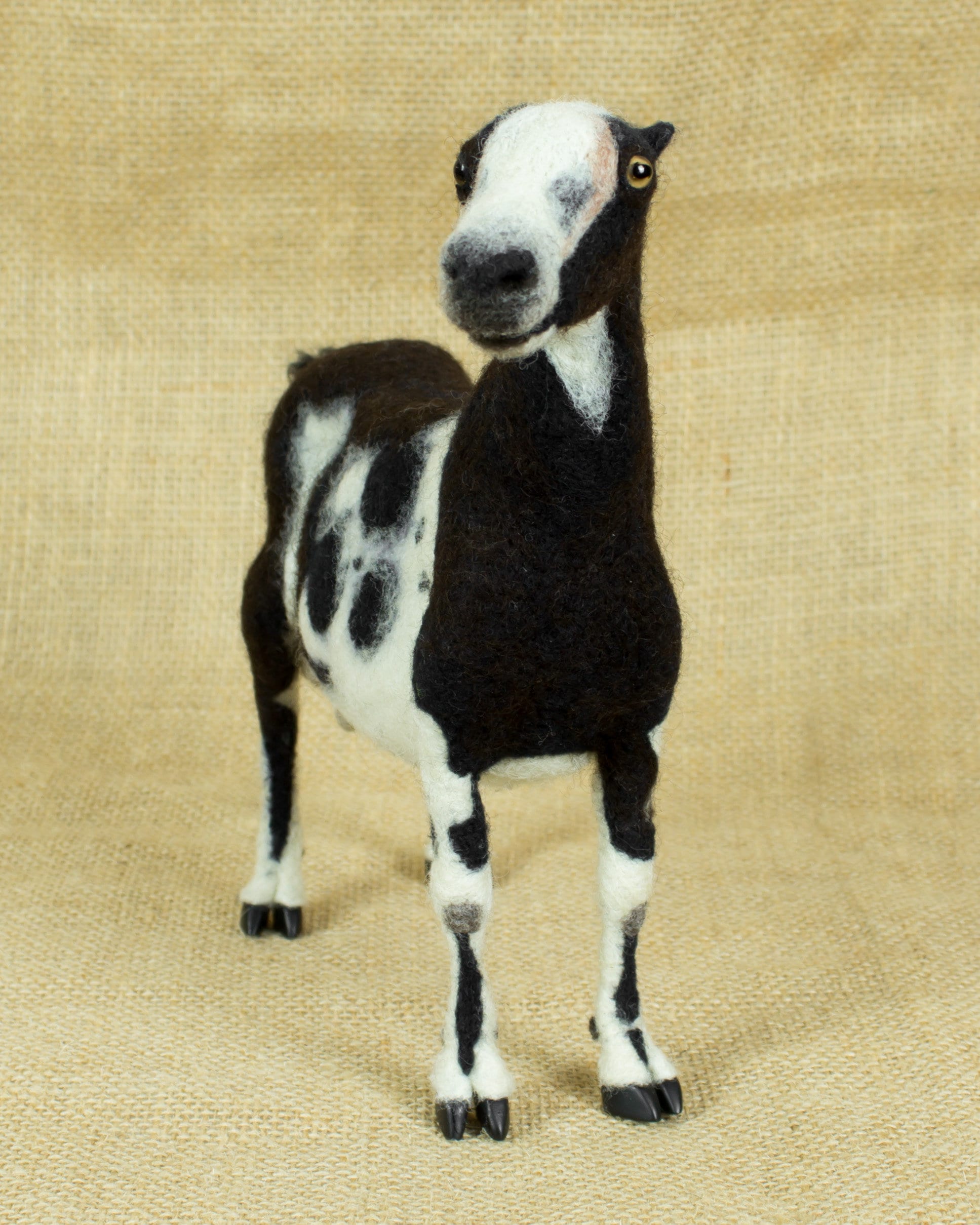 Made to Order Needle Felted Goat: Custom needle felted animal | Etsy