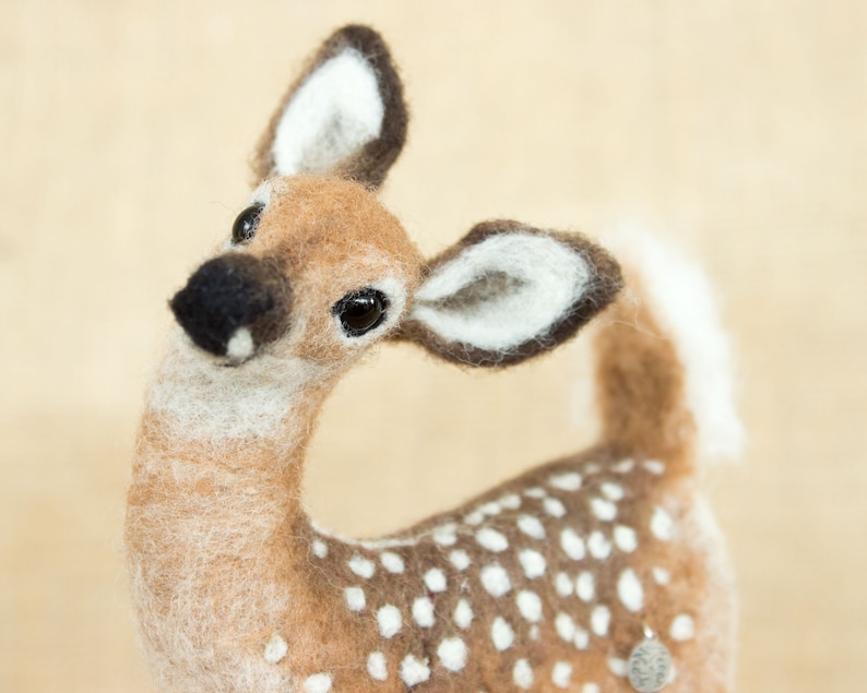 Made to Order Needle Felted Deer Fawn: Custom Needle Felted - Etsy