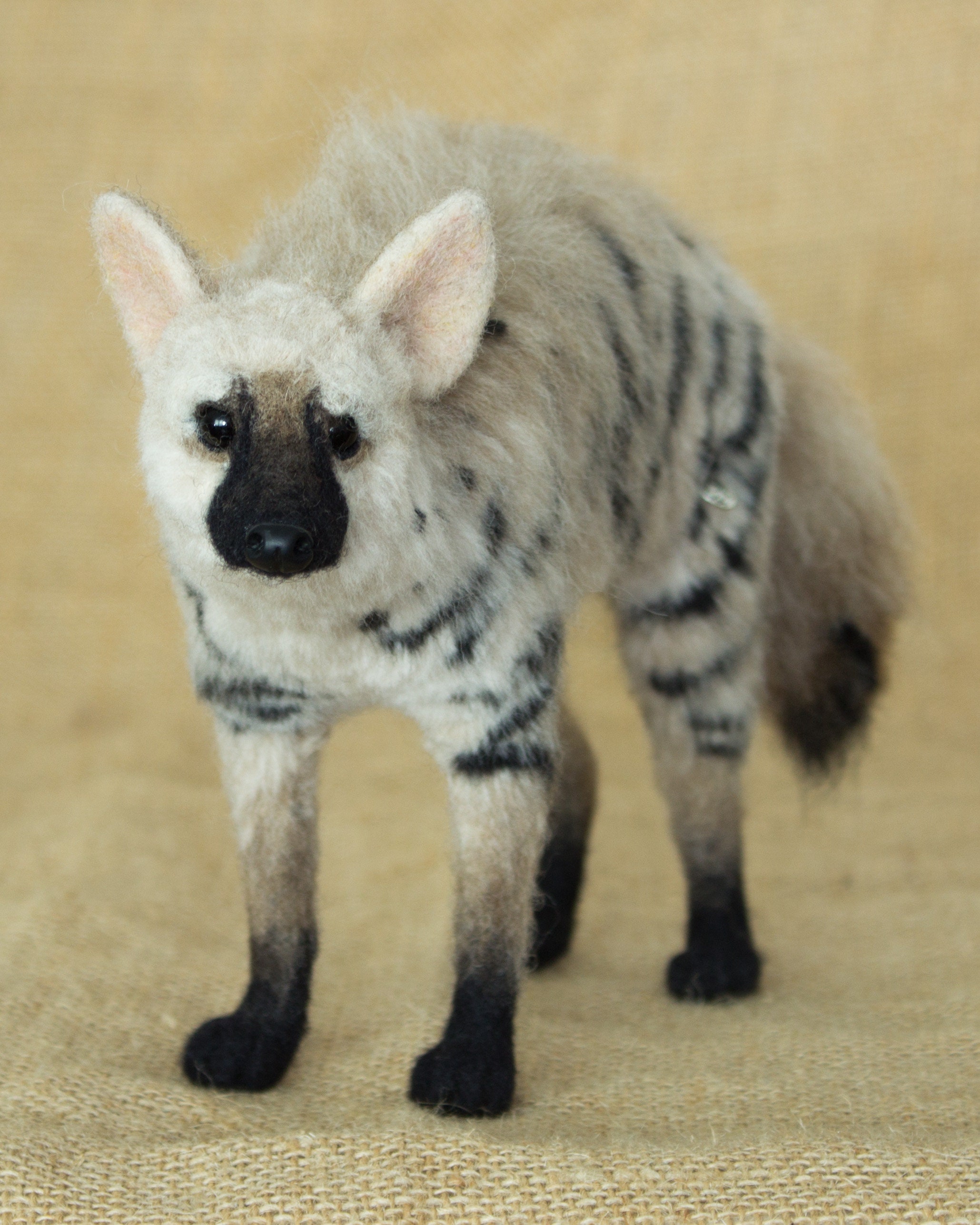 Made to Order Needle Felted Aardwolf: Custom Needle Felted | Etsy