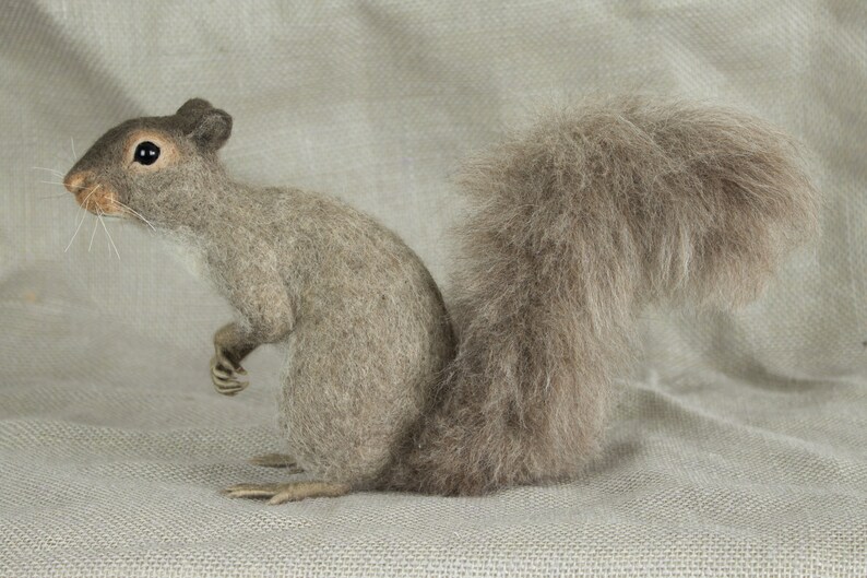 Made to Order Needle Felted Squirrel: Custom needle felted | Etsy