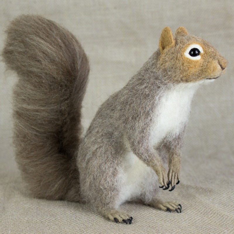 Felted Squirrel - Etsy
