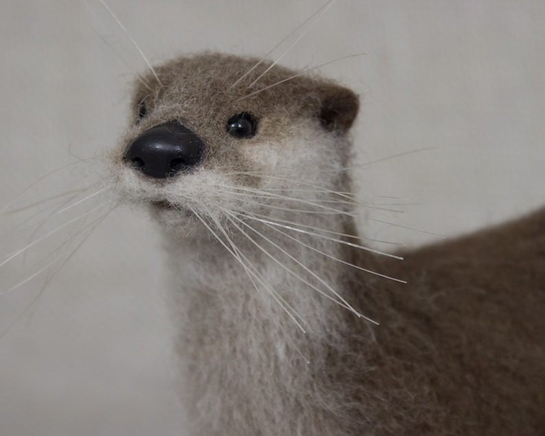 Made to Order Needle Felted River Otter: Custom Needle Felted - Etsy