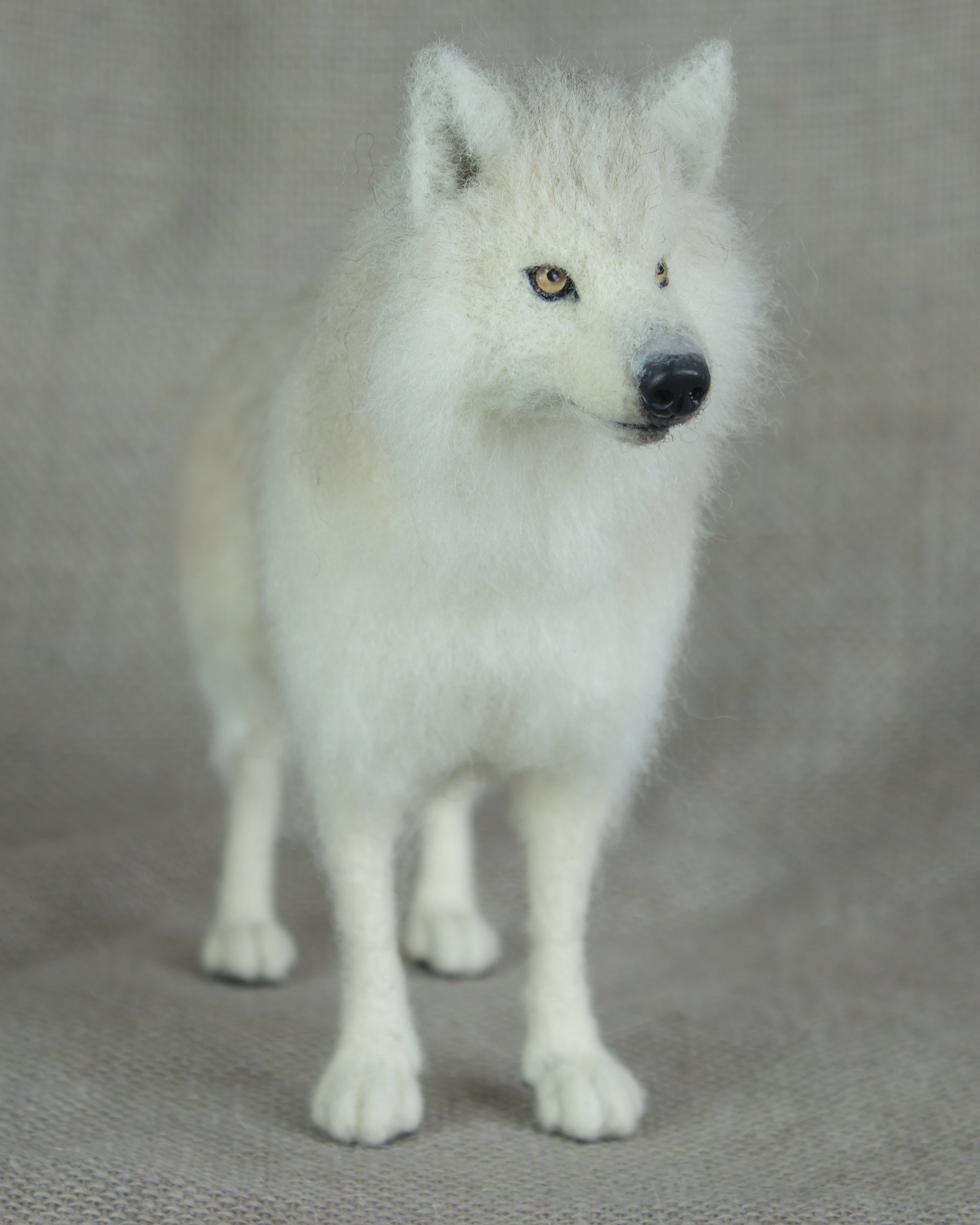 Made to Order Needle Felted Wolf: Custom needle felted animal | Etsy