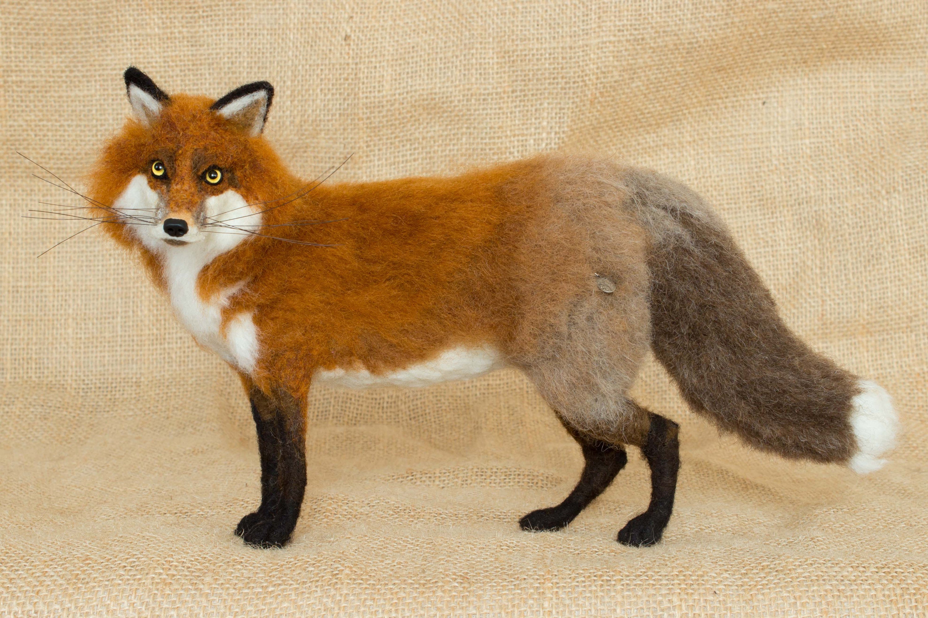 Made to Order Needle Felted Red Fox: Custom needle felted | Etsy