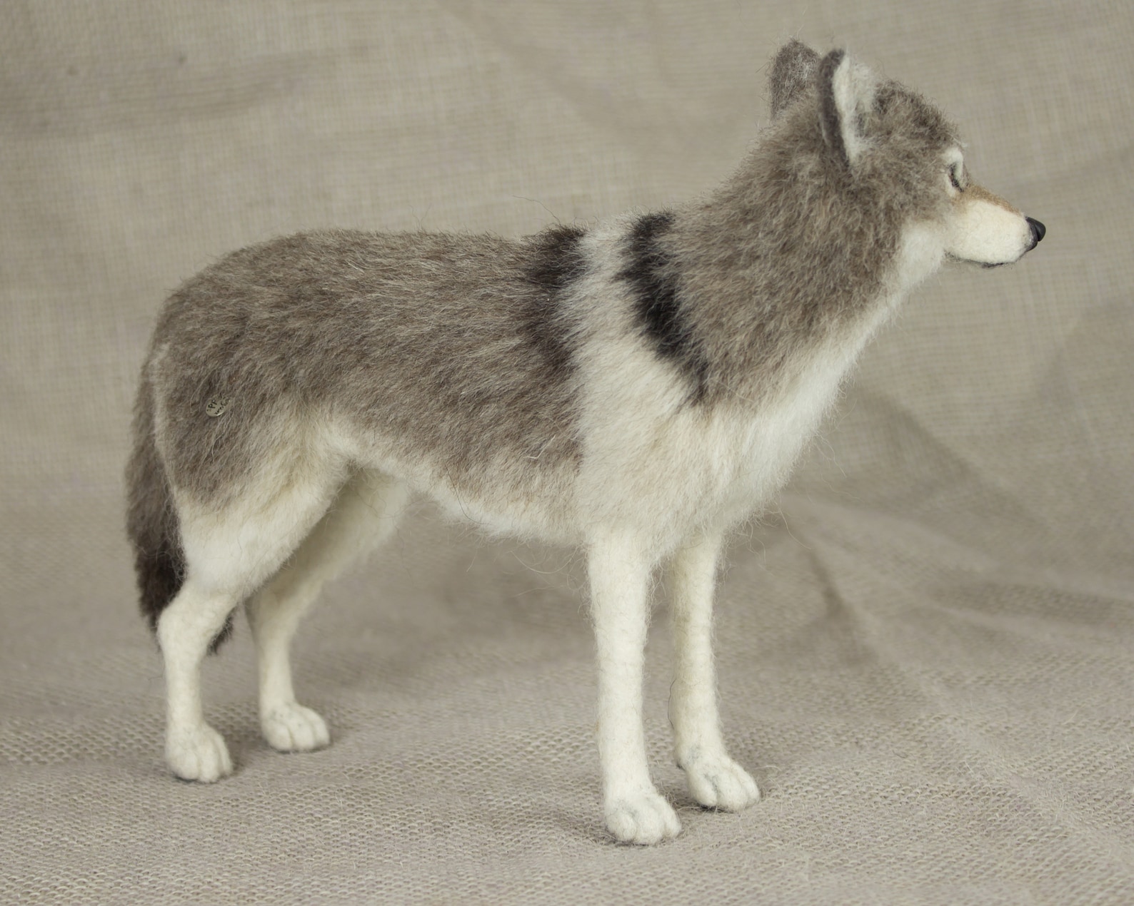 Made to Order Needle Felted Wolf: Custom Needle Felted Animal Sculpture ...