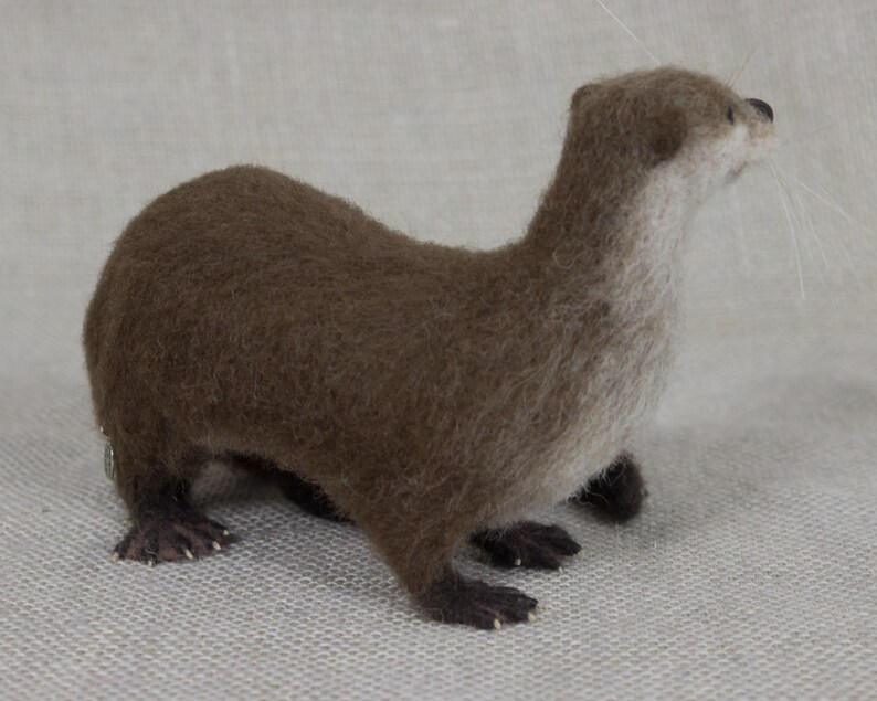 Made to Order Needle Felted River Otter: Custom Needle Felted - Etsy