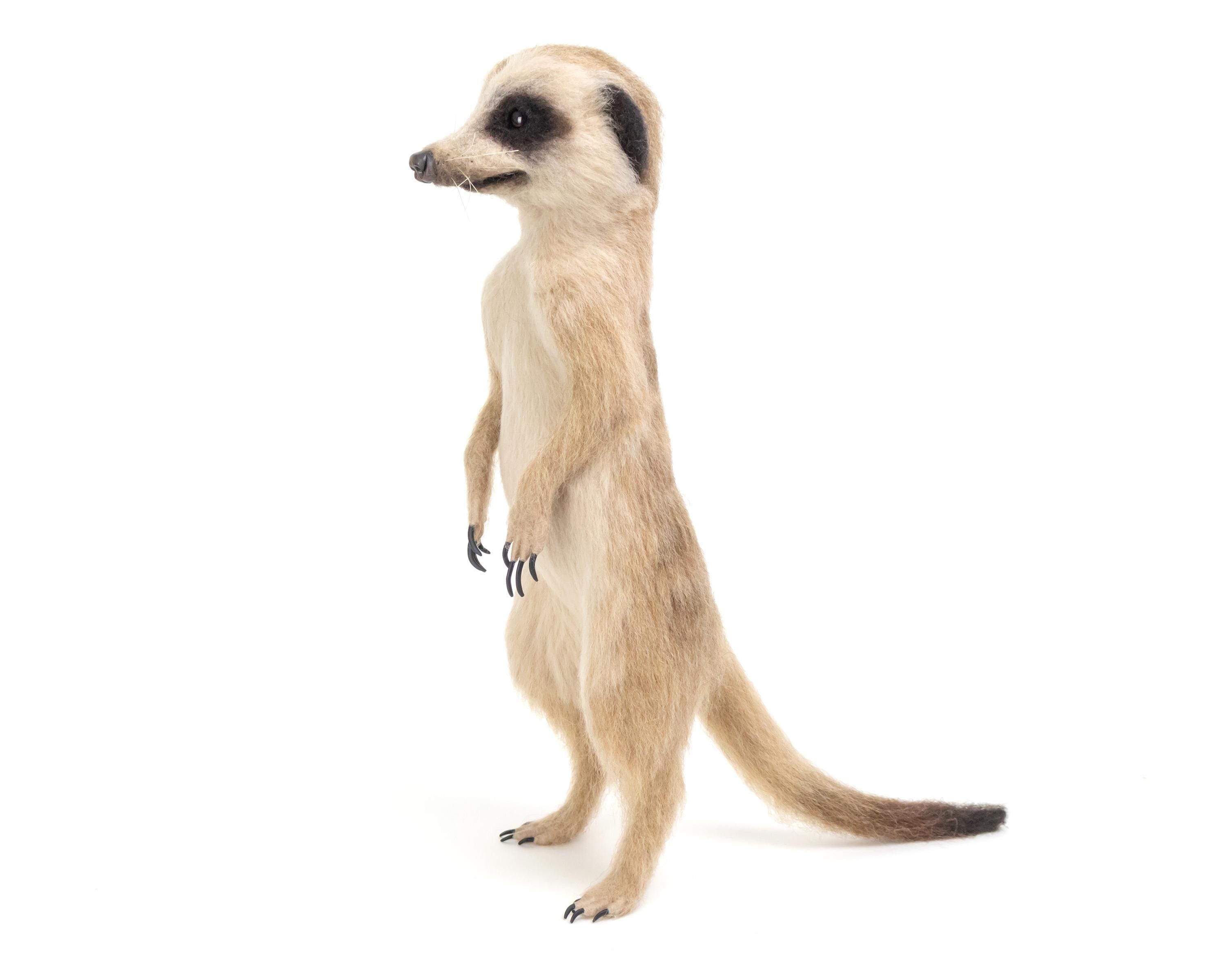Felted Meerkat Kit and Tutorial - Etsy
