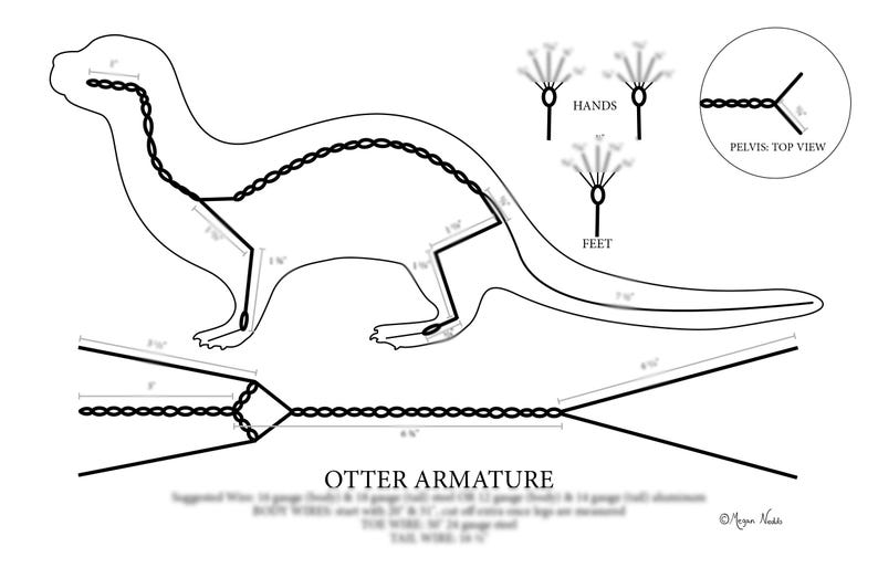 Armature Guide: Otter - Etsy Canada