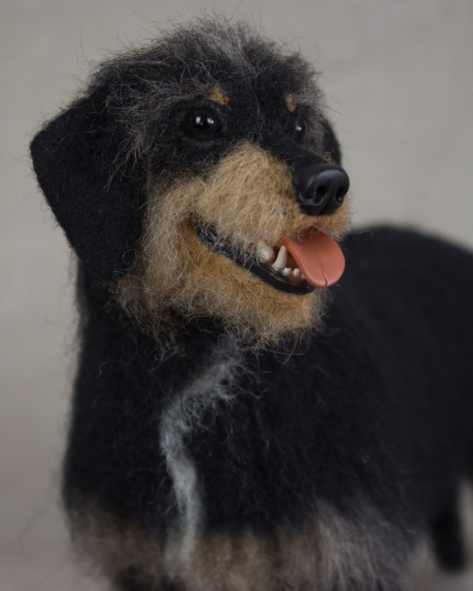 Made to Order Needle Felted Dog: Custom Needle Felted Animal Sculpture ...